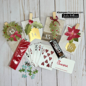 DIY Advent Calendar | Paper Craft Kit - Klompen Stampers