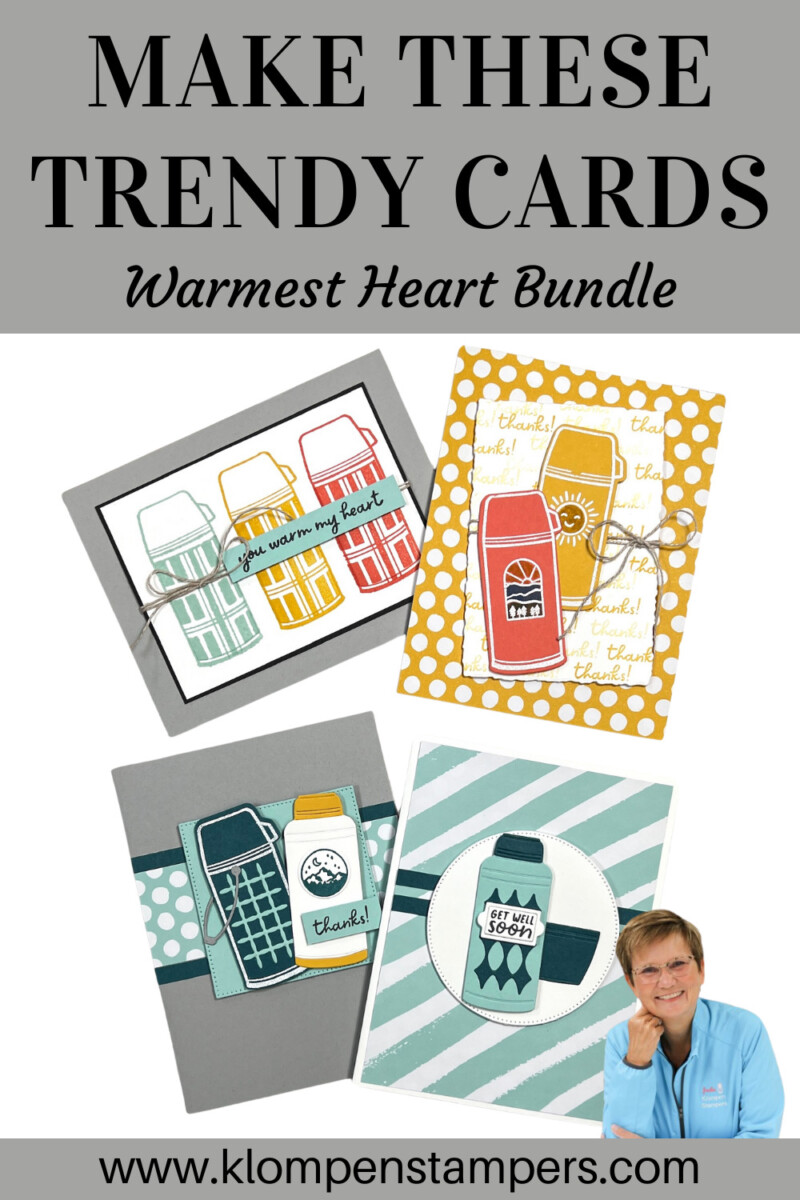 Make These Trendy Handmade Cards | Warmest Heart Bundle