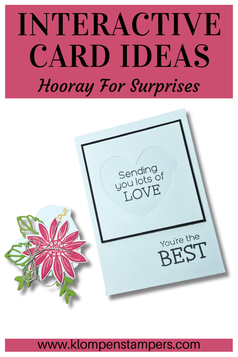 Make Interactive Cards With Hooray For Surprises Dies