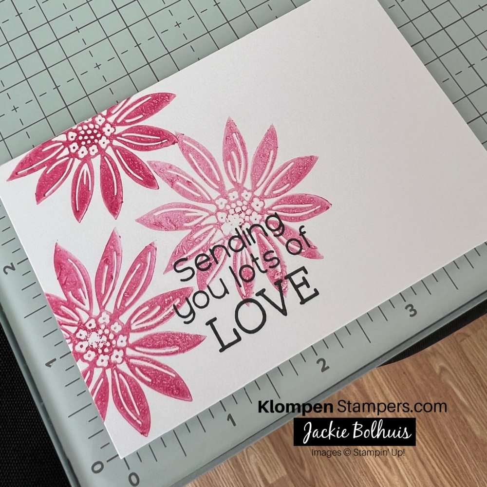 Different Ways To Use The Stampin' Glass Mat Studio