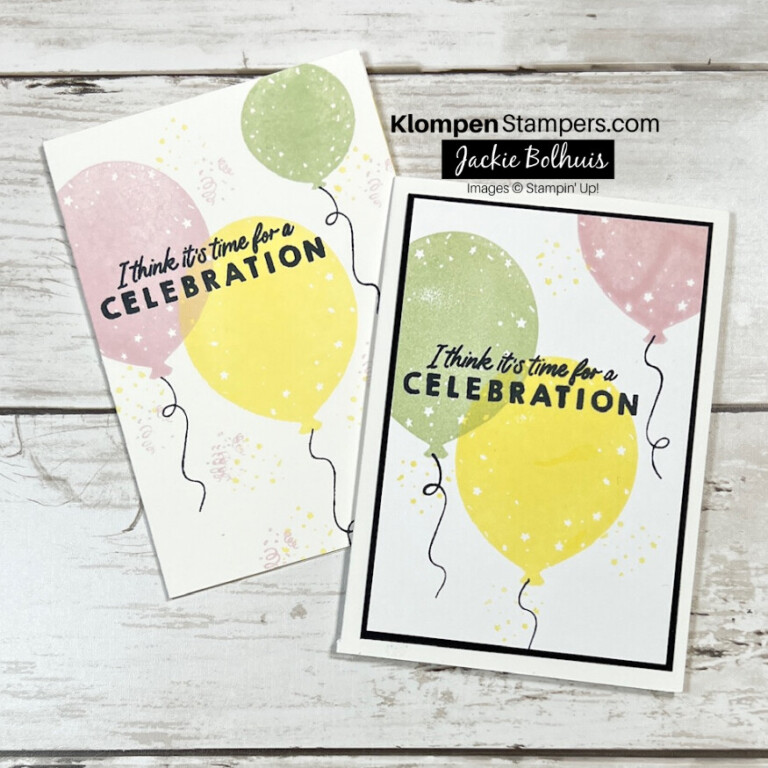 Easy to Make Celebration Cards For Every Occasion | Stamp With A SIP