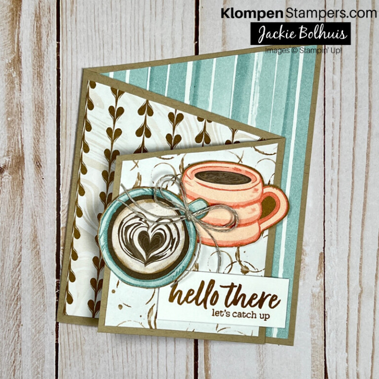 Diagonal Fold Card Instructions & Inspiration