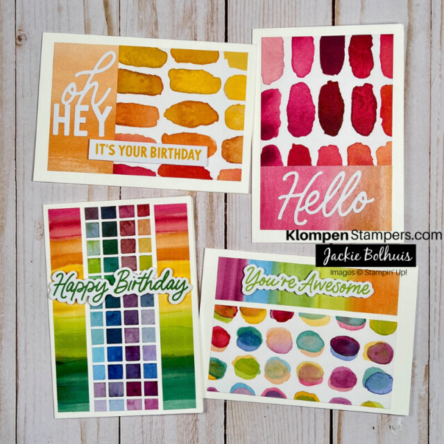 Quick And Easy To Make No Stamping Card Designs!