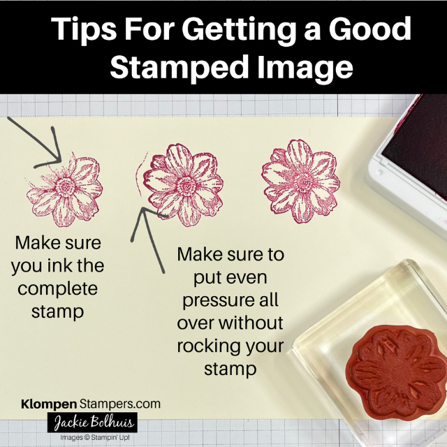 Stamping Tips Every Card Maker Should Know - Klompen Stampers